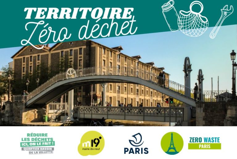 Lancement du Territoire Zéro Déchet autour du canal de l’Ourcq | Zero Waste Paris